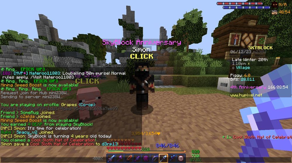 Dante Ring in Hypixel Skyblock Minecraft - Ultimate Guide