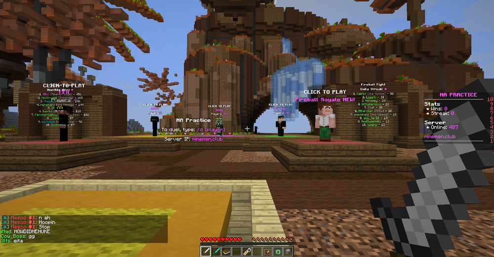 Top 5 Minecraft Servers Similar to PvP Legacy