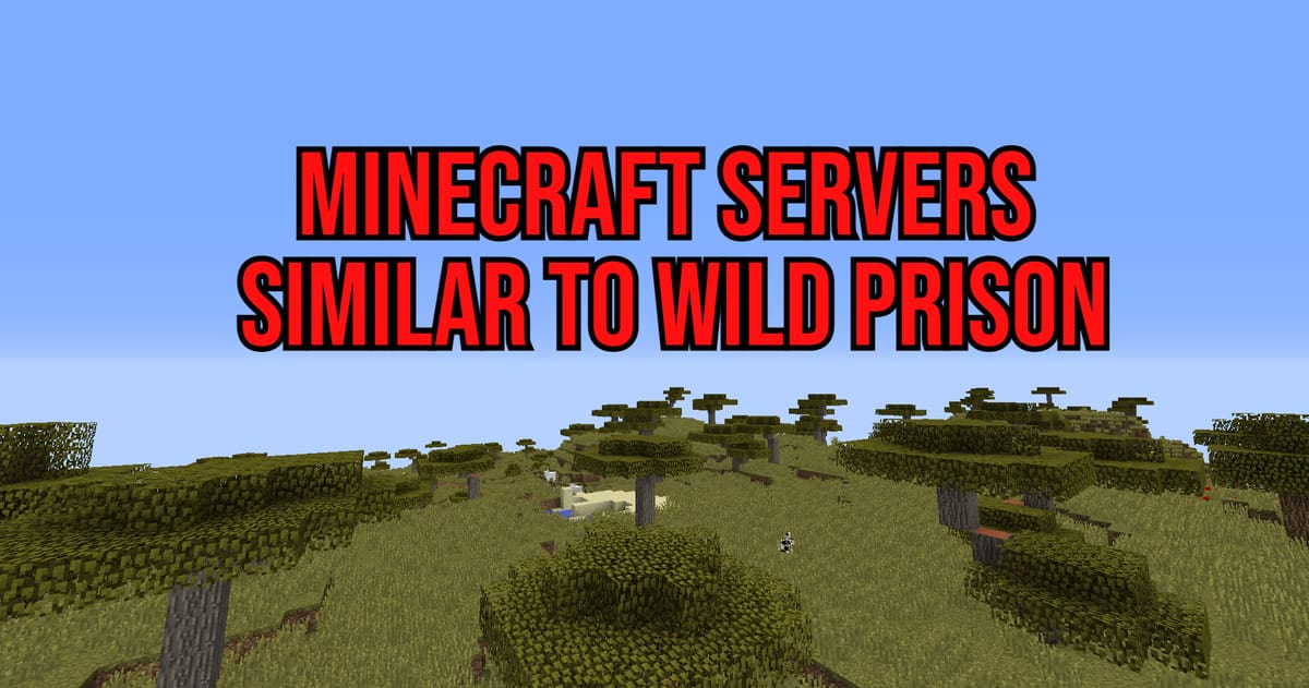 5 Best Minecraft Servers Similar to Wild Prison
