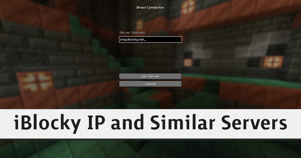 What is the IP for the iBlocky Minecraft Server?