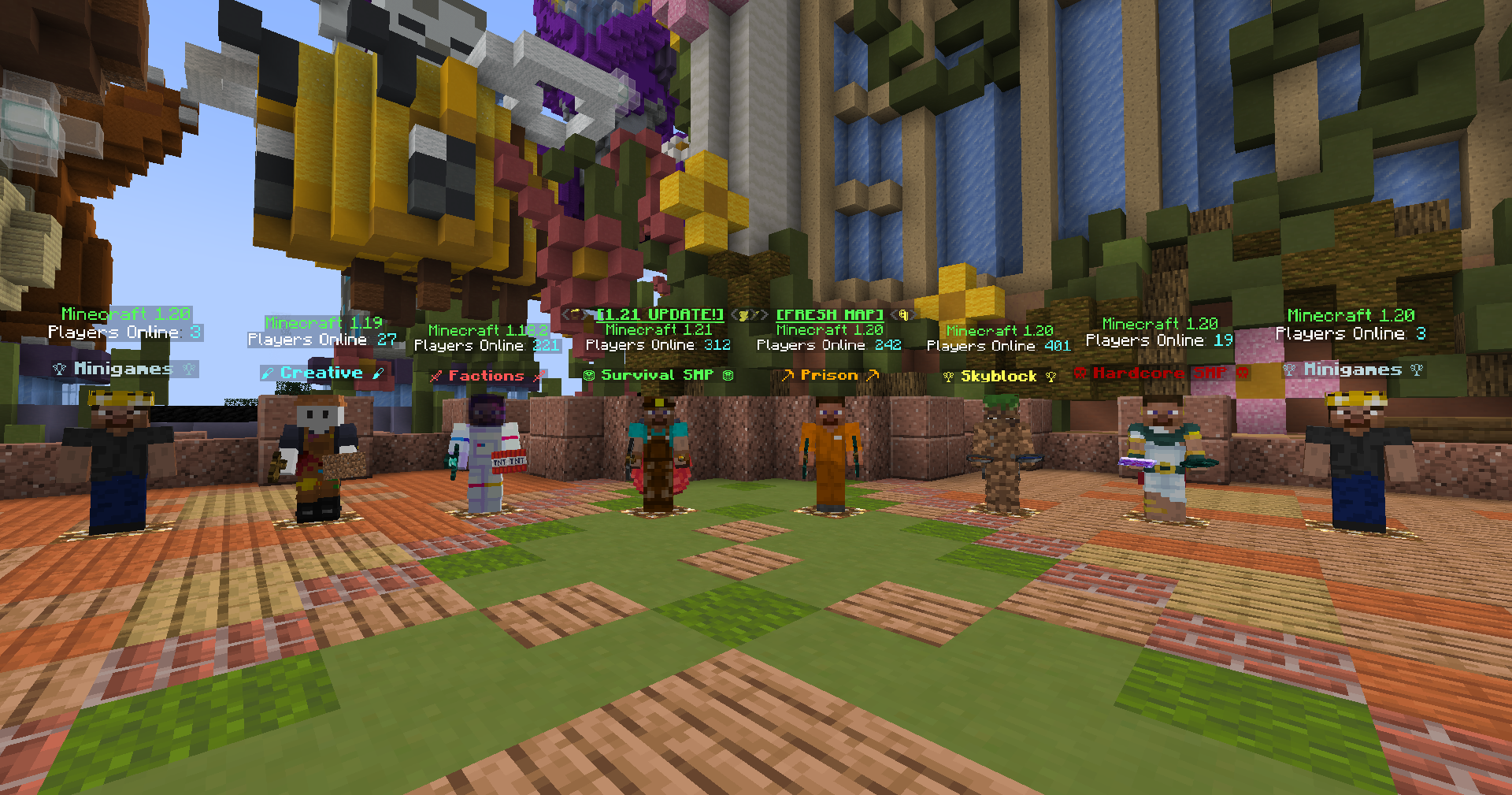 5 best Minecraft Servers Similar to Loverfella