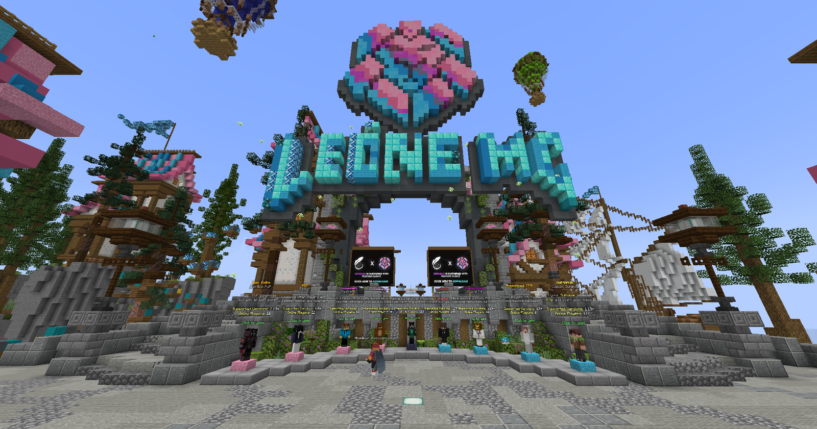 What is the IP for the Loverfella Minecraft Server?