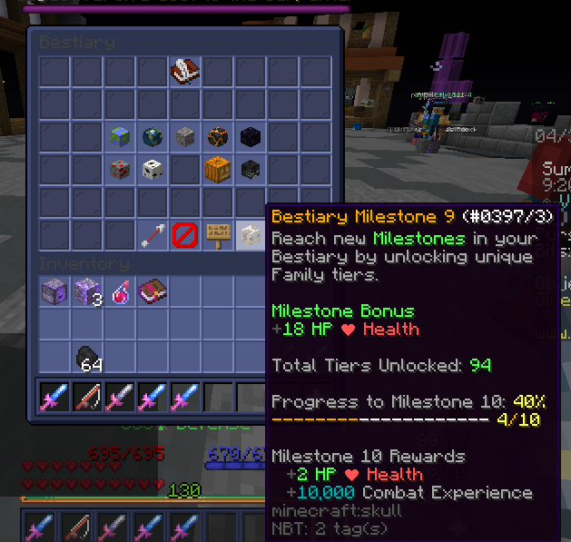 Bestiary in Hypixel Skyblock Minecraft - Everything to Know