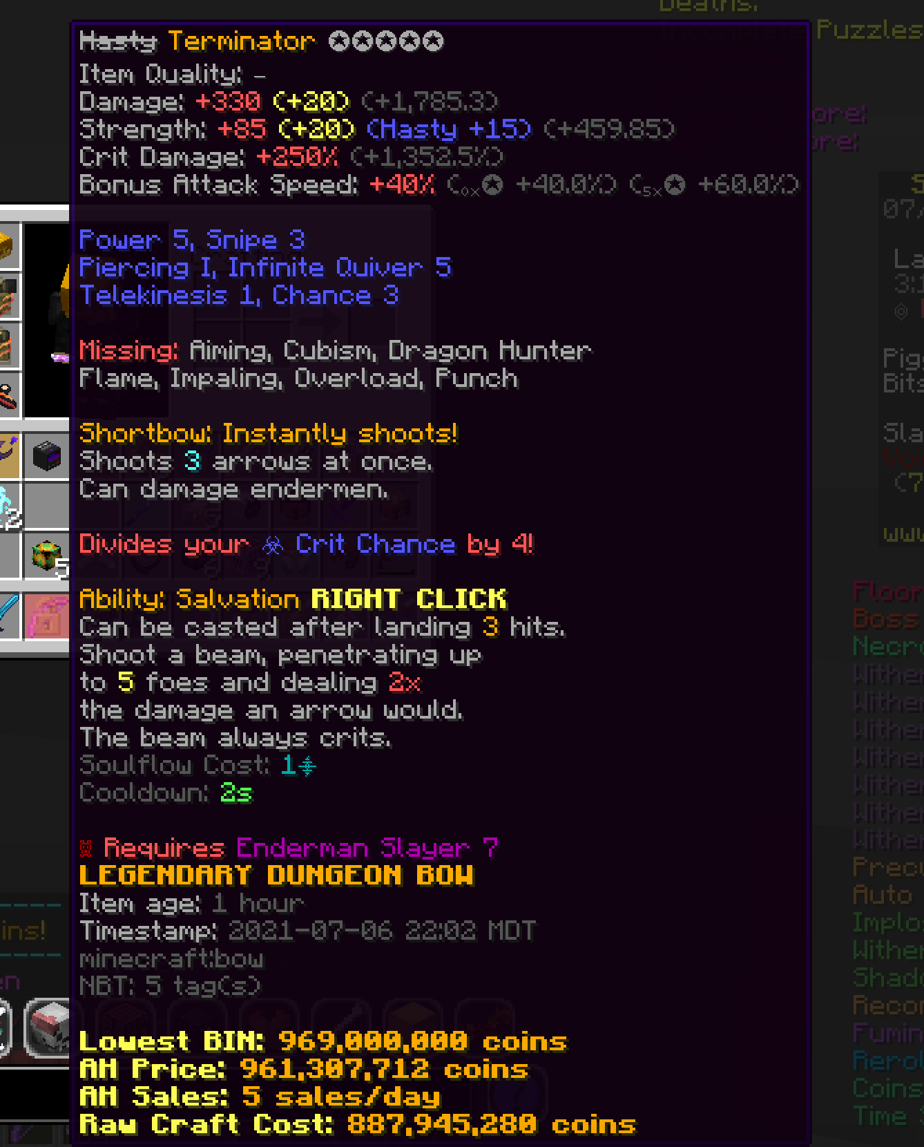 Terminator in Hypixel Skyblock Minecraft - Ultimate Guide
