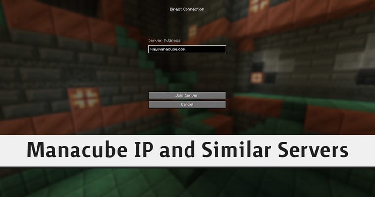 What is the IP for the Manacube Minecraft Server?