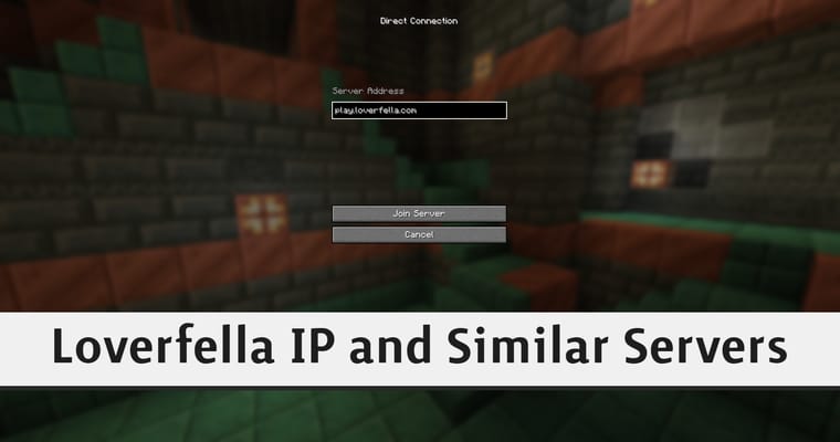 What is the IP for the Loverfella Minecraft Server?