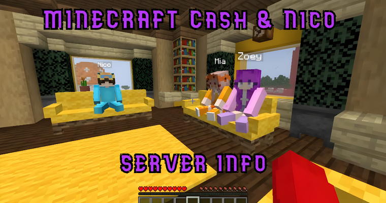Is there a Minecraft Cash & Nico server IP? Everything to know